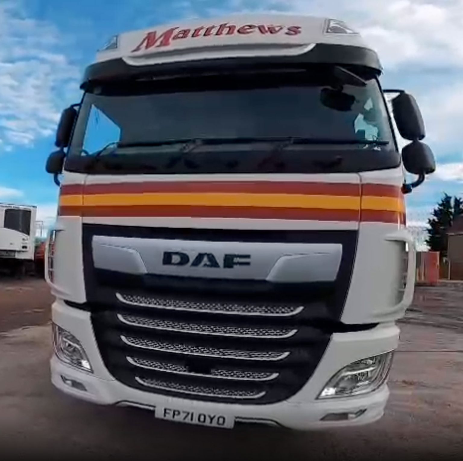 Arrival of our new DAF units - Video - Matthews International Transport ...