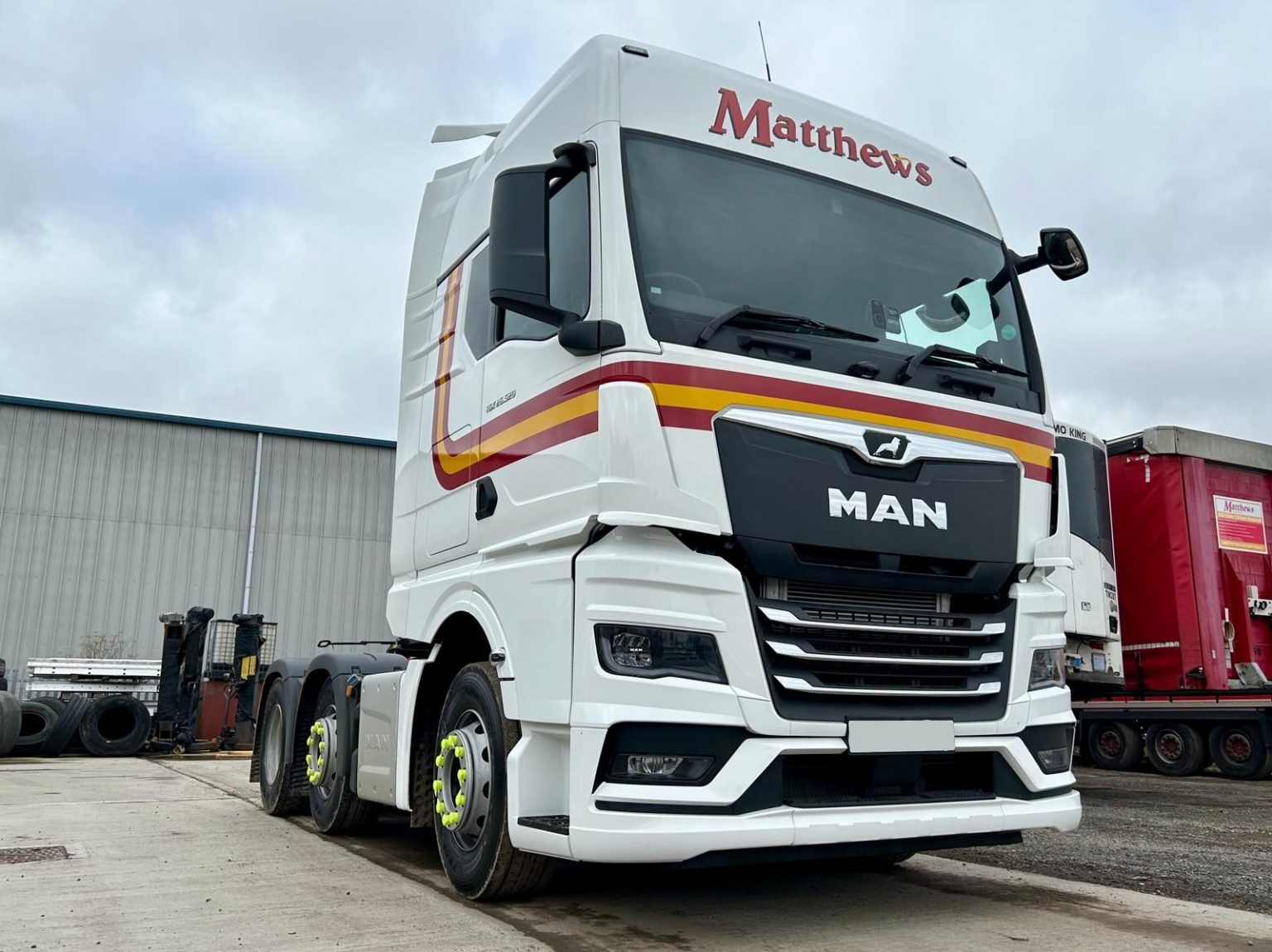 NEW MAN TGX TRUCKS ADDED TO FLEET! - Matthews International Transport ...
