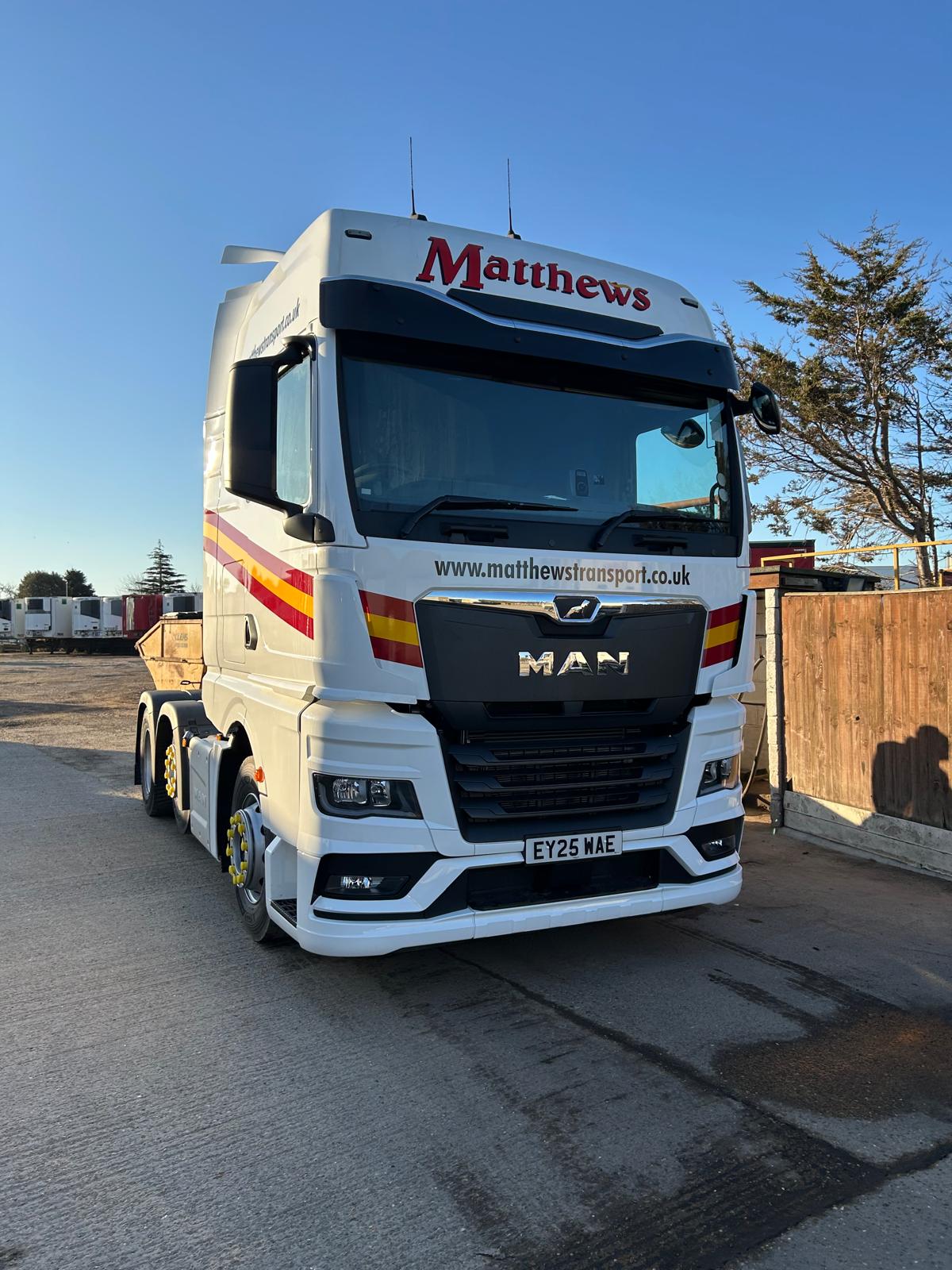 More MAN TGX's! - Matthews International Transport Limited